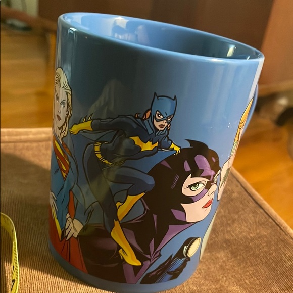 DC Comics | Dining | Vintage Dc Warner Bros Female Characters Blue Mug ...